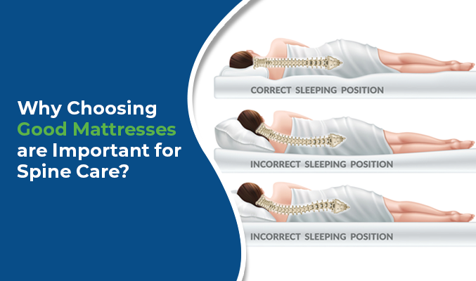 Why Choosing Good Mattresses are Important for Spine Care?